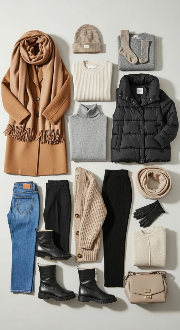 Winter Essentials: 18 Pieces for a Warm & Chic Cold-Weather Wardrobe ...